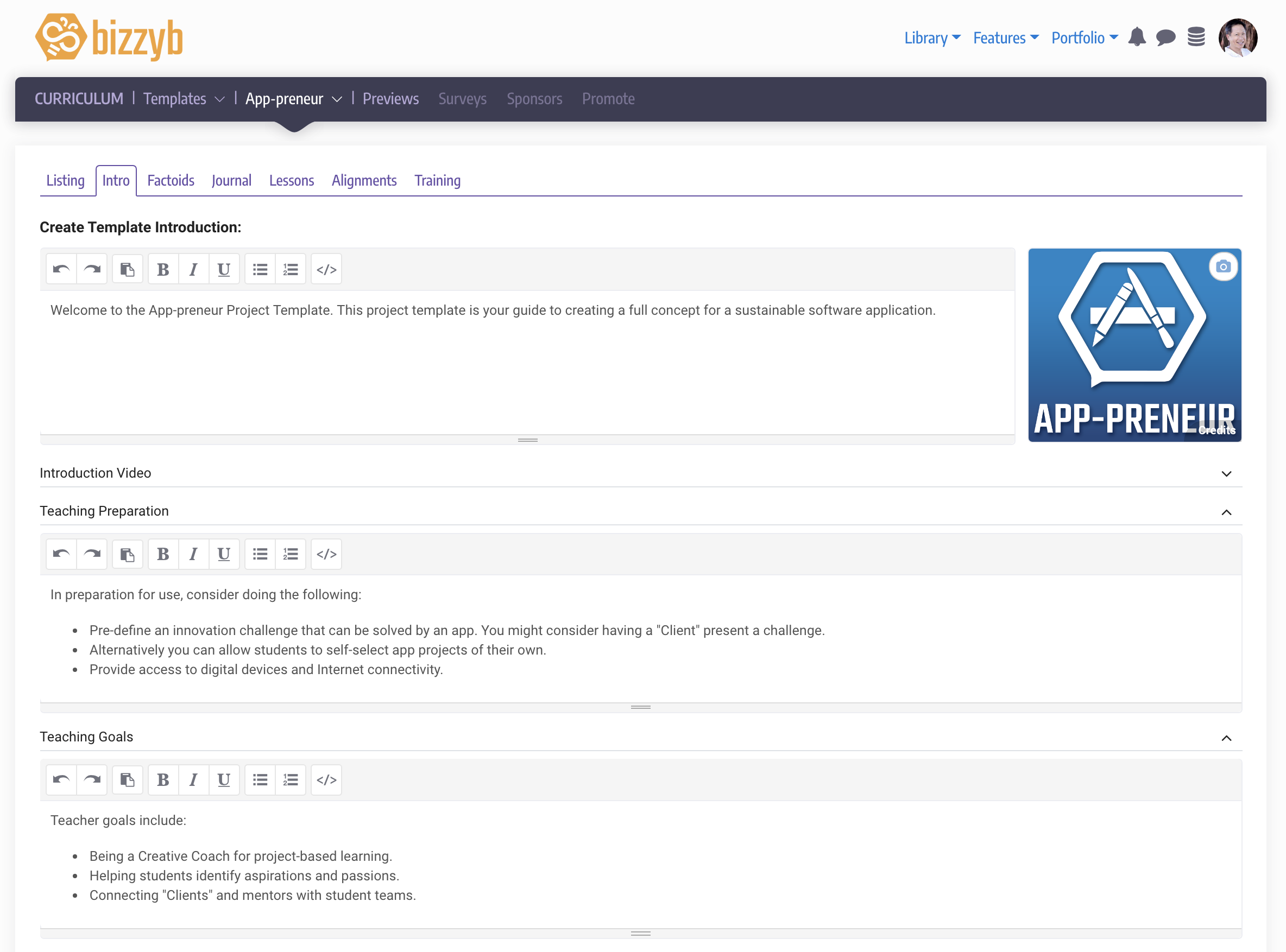 BizzyB Innovation Platform